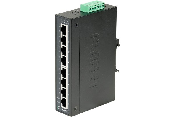 Planet switch industiel -40/75° - 8P 10/100 - JPF Industries